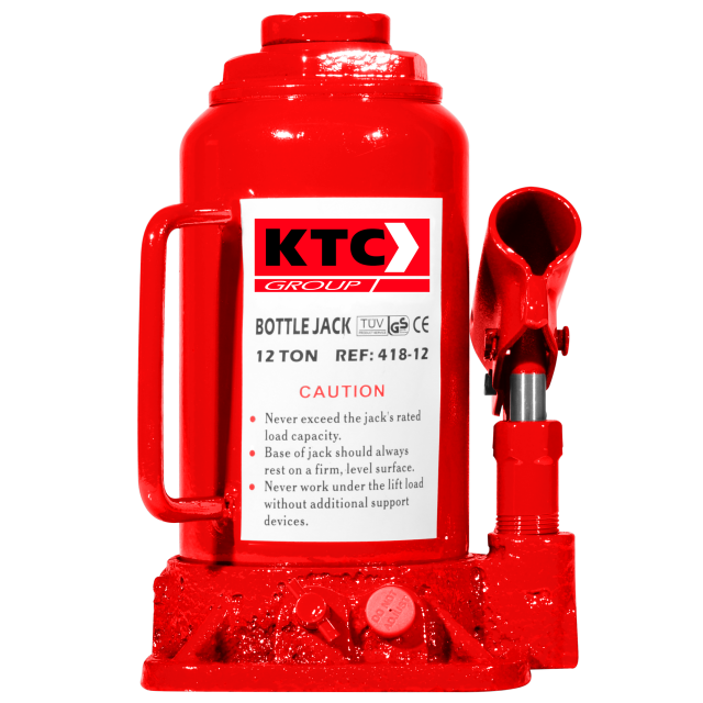 Gato Hidráulico de Botella: [ 418-12 ] GATO BOTELLA 12 TON 210-395mm